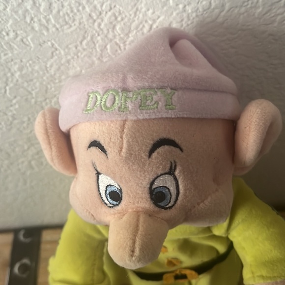 Disney | Other | Disney Store Dopey From The Seven Dwarfsstanding Plush ...